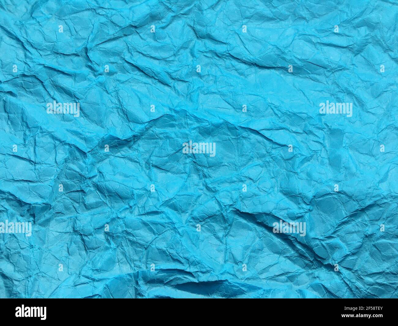 Modern blue crumpled paper texture background for Design Stock Photo ...