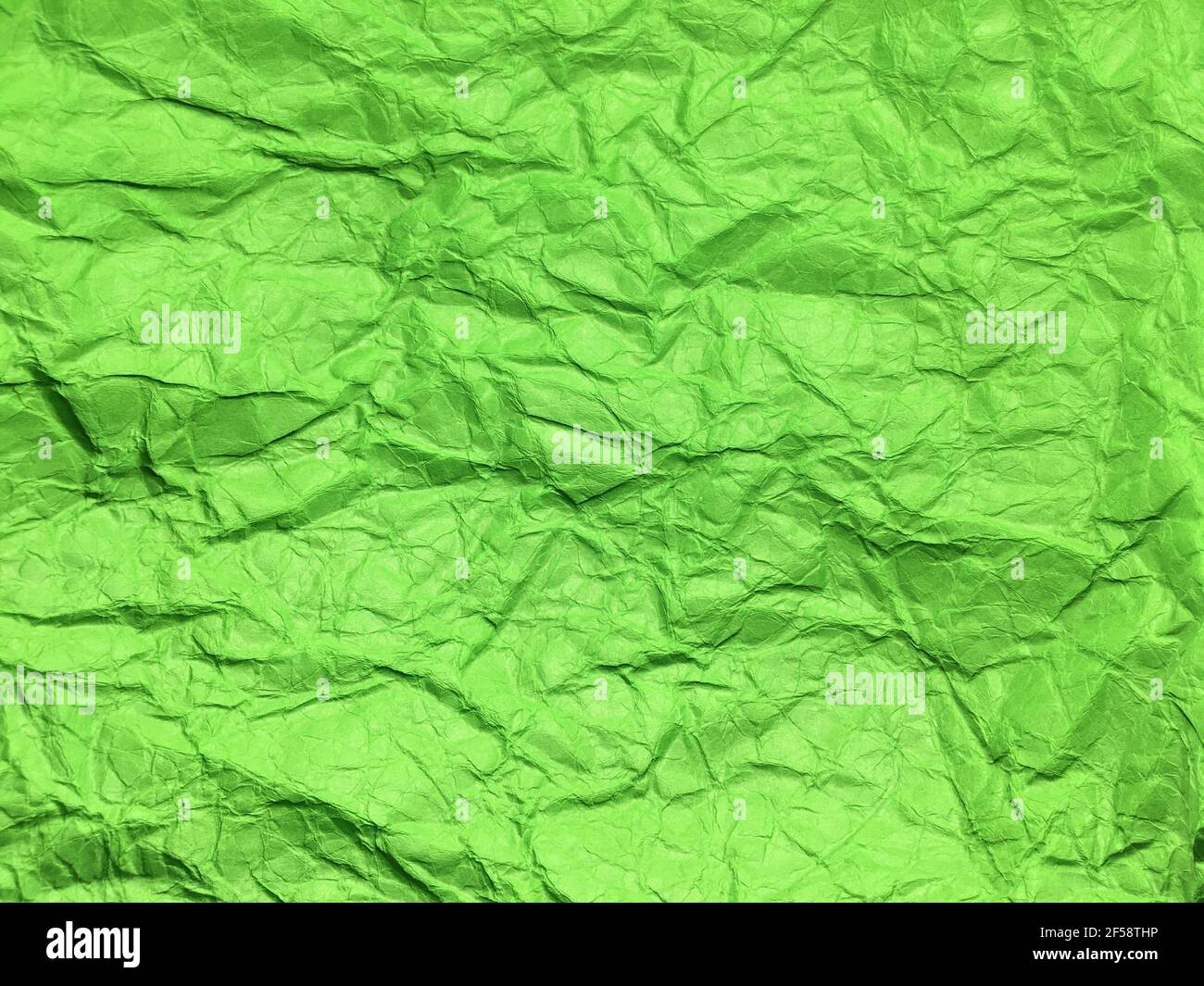 Minimal green crumpled paper texture background for Design. Copy space ...
