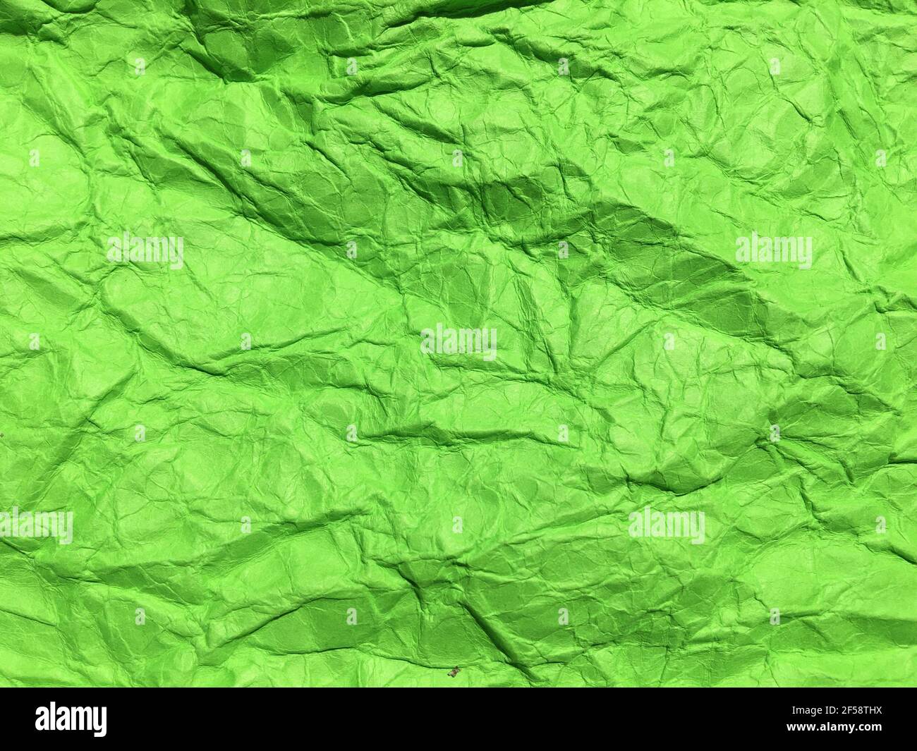 Minimal green crumpled paper texture background for Design. Copy space ...