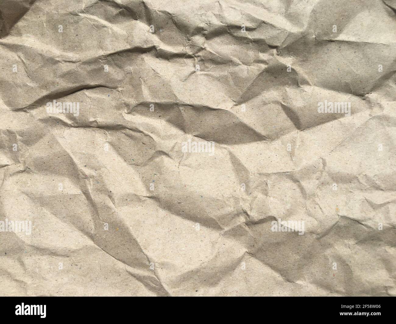 Wrinkled paper background with copy space for Design and work Stock ...
