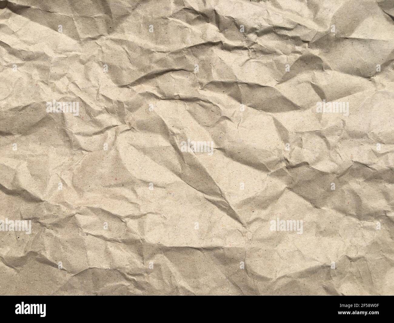 Wrinkled paper background with copy space for Design and work Stock ...