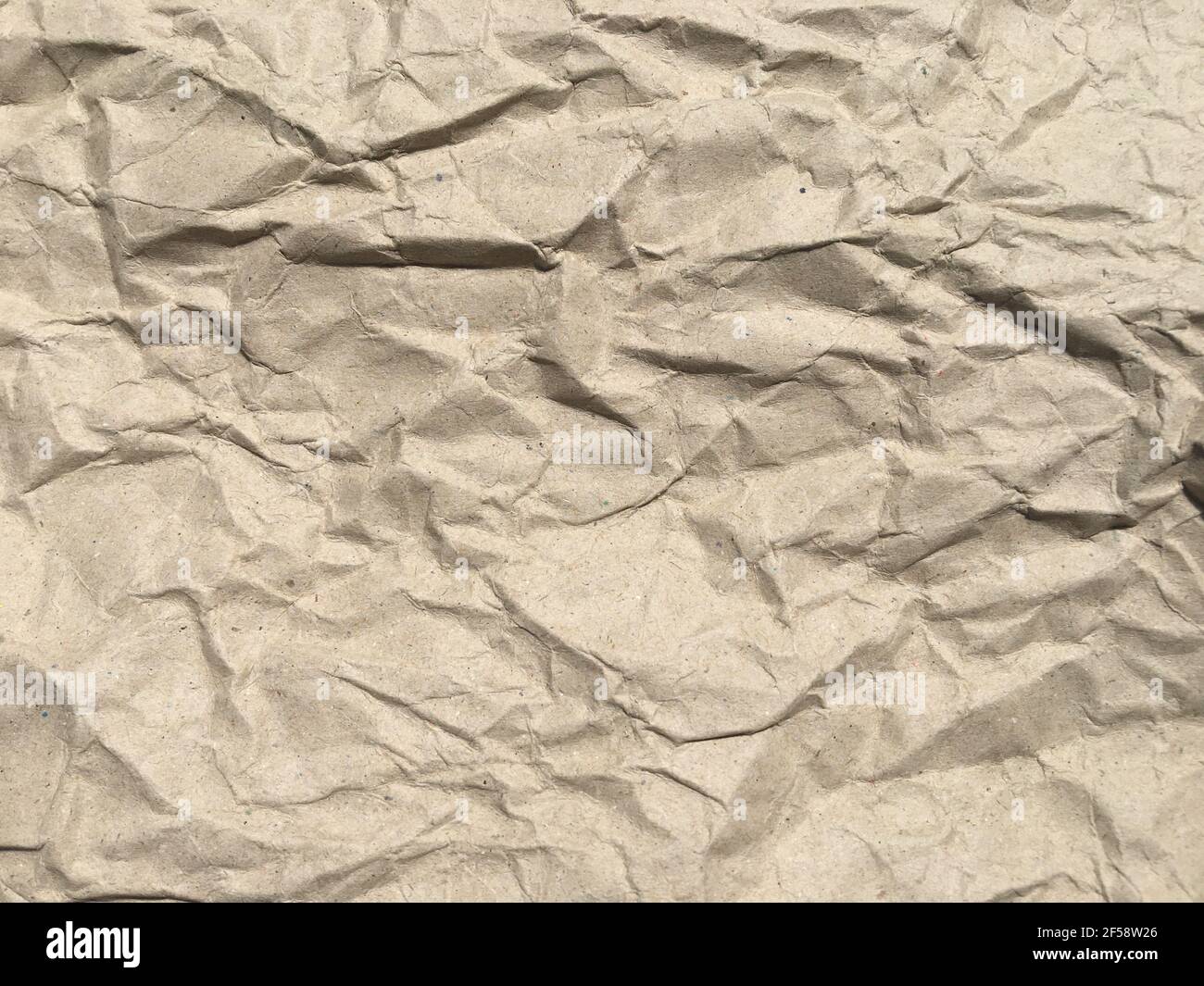 Wrinkled paper background with copy space for Design and work Stock ...