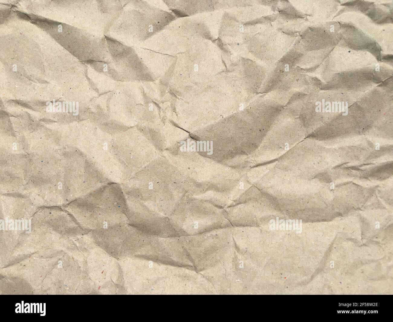 Wrinkled paper background with copy space for Design and work Stock ...
