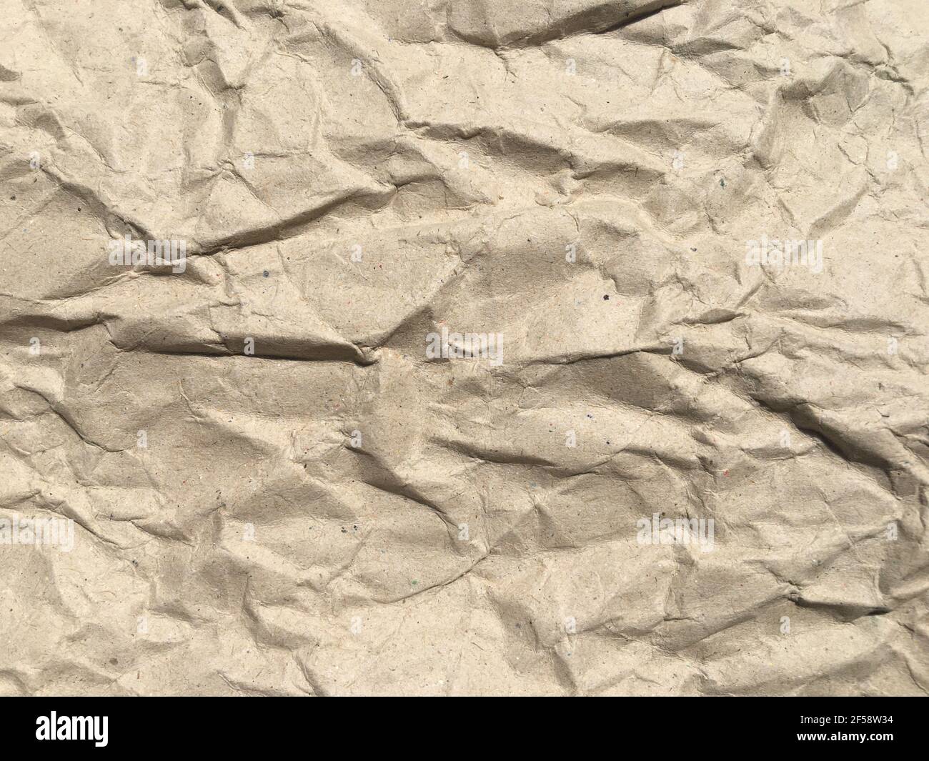 Wrinkled paper background with copy space for Design and work Stock ...
