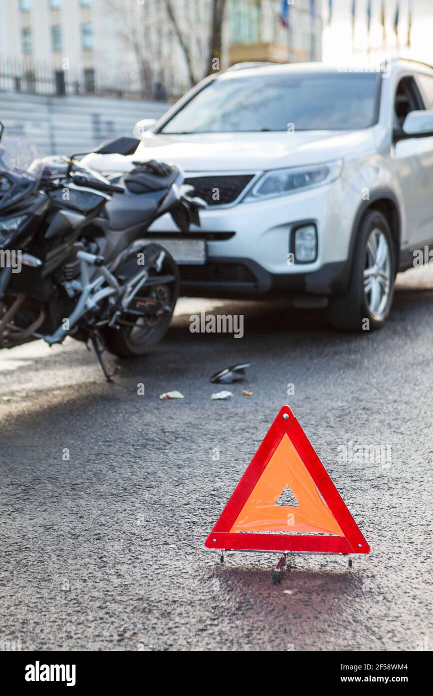 Collision motorcycle hi-res stock photography and images - Alamy