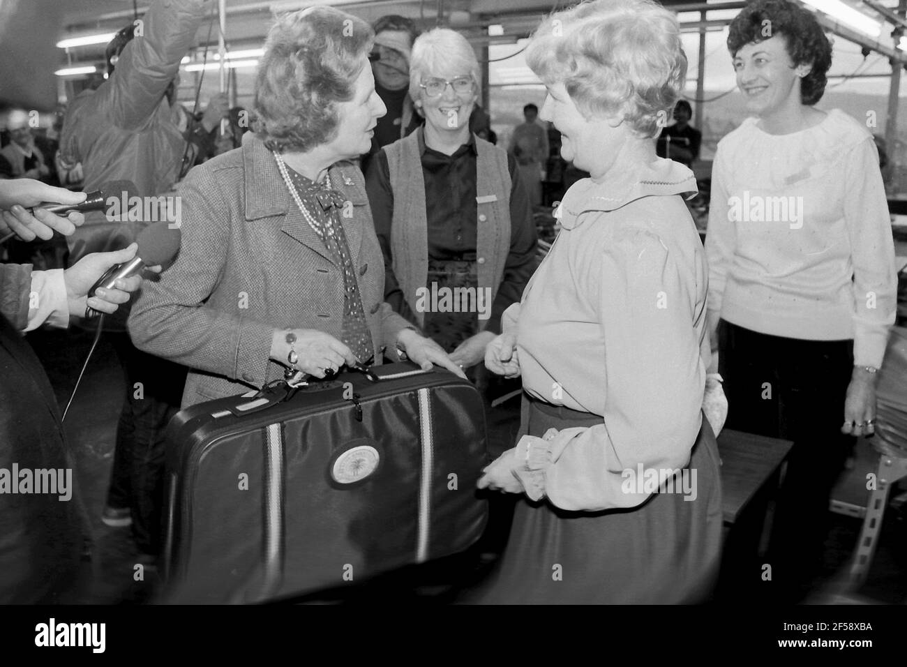 1983 election thatcher Black and White Stock Photos & Images - Alamy