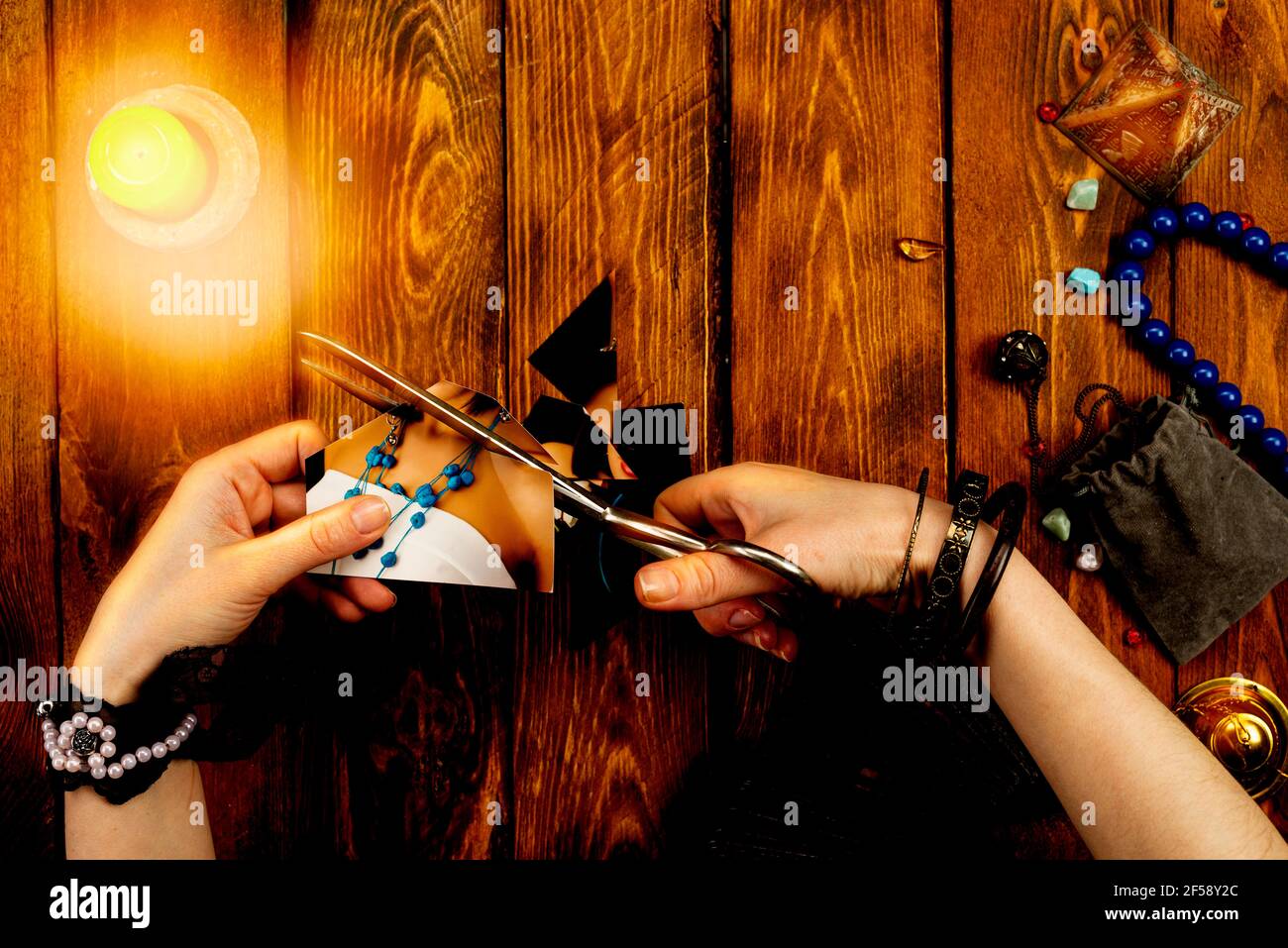 Magic and witchcraft. Occult and Esotericism. Mystical ritual. The ...