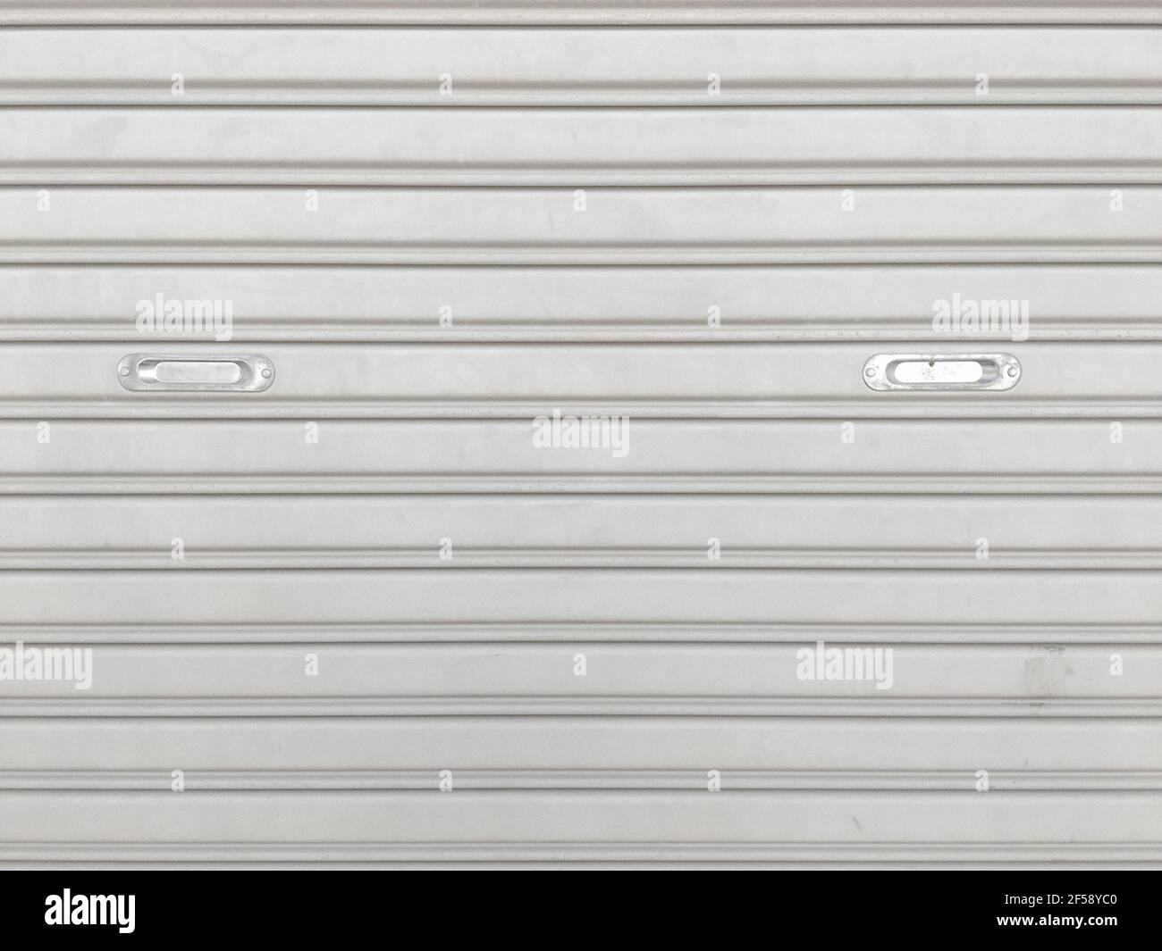 Garage with stainless steel texture background. wallpaper for design ...