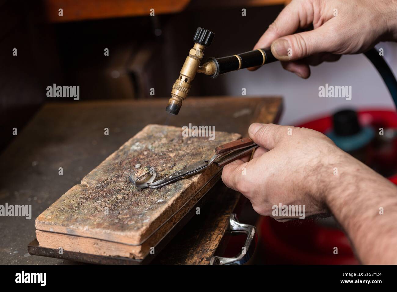 Small Gas Torch High Resolution Stock Photography and Images - Alamy