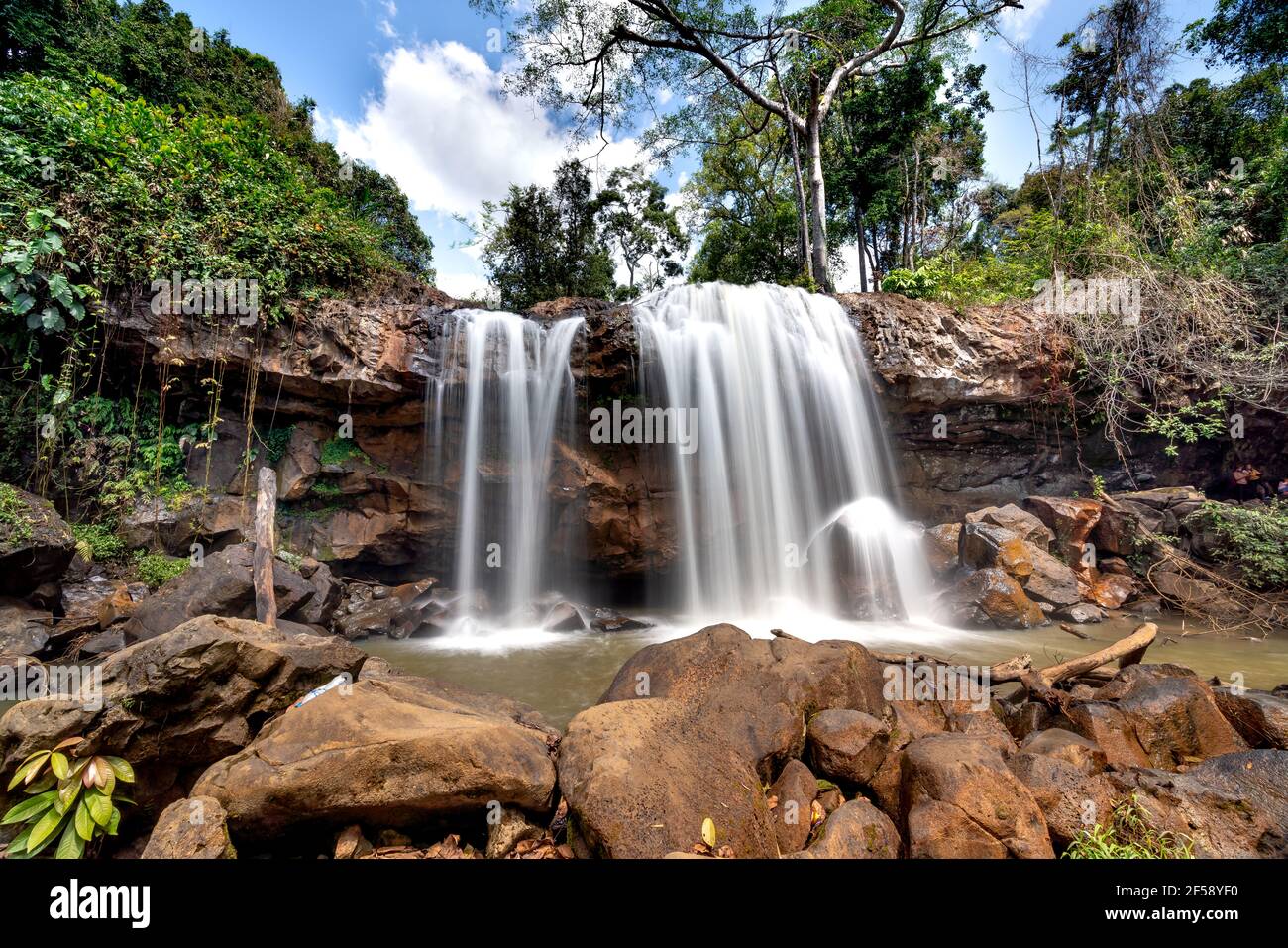 Gia long waterfall hi-res stock photography and images - Alamy