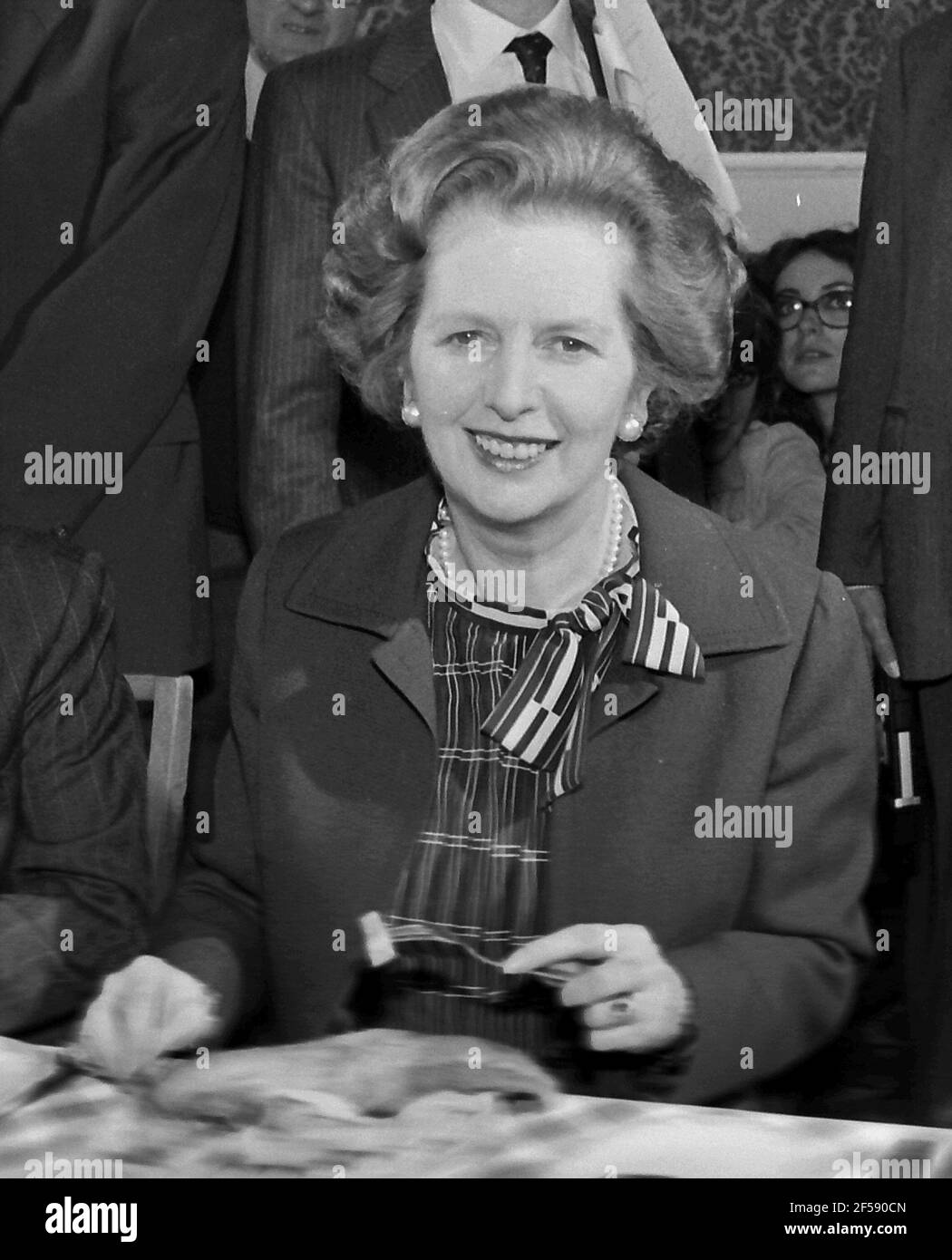 1983 election thatcher Black and White Stock Photos & Images - Alamy