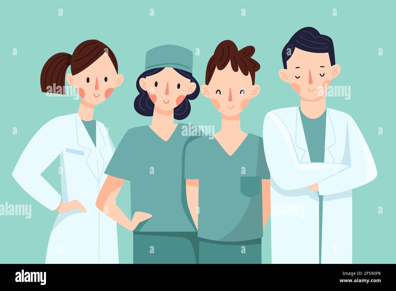 Doctors elderly people medicine Stock Vector Images - Alamy
