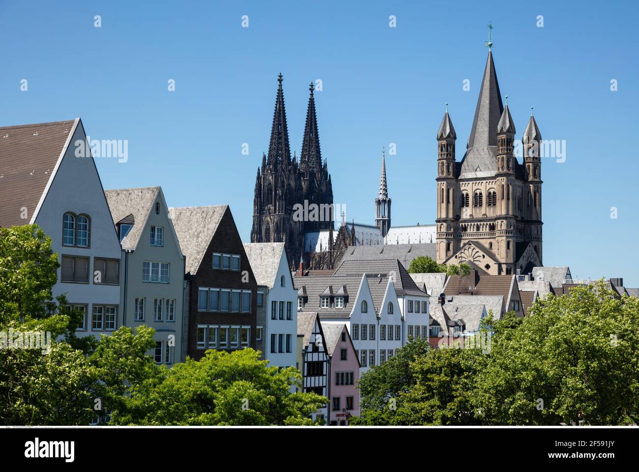 geography / travel, Germany, North Rhine-Westphalia, Cologne, old town ...