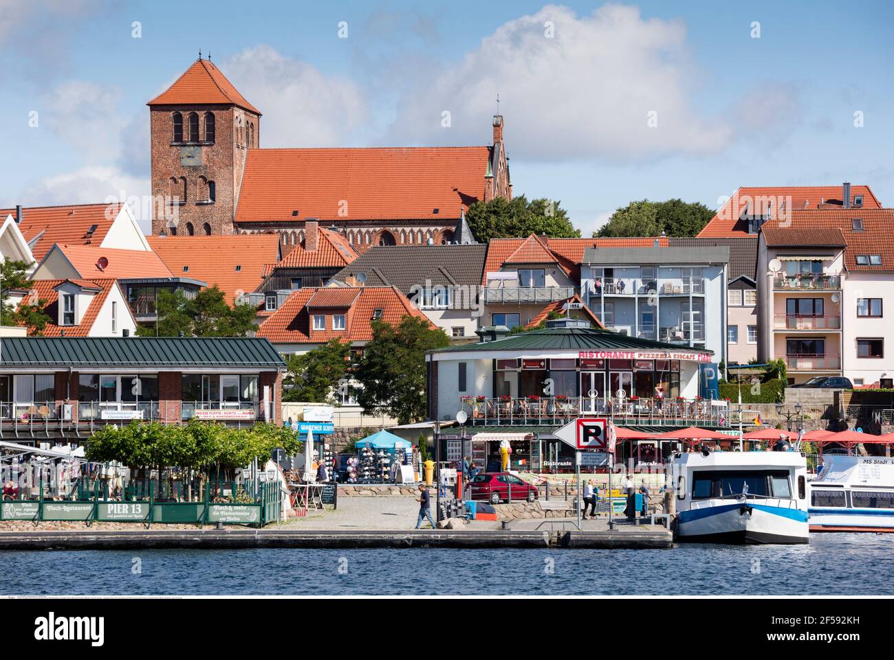 Germany waren mueritz church hi-res stock photography and images - Alamy