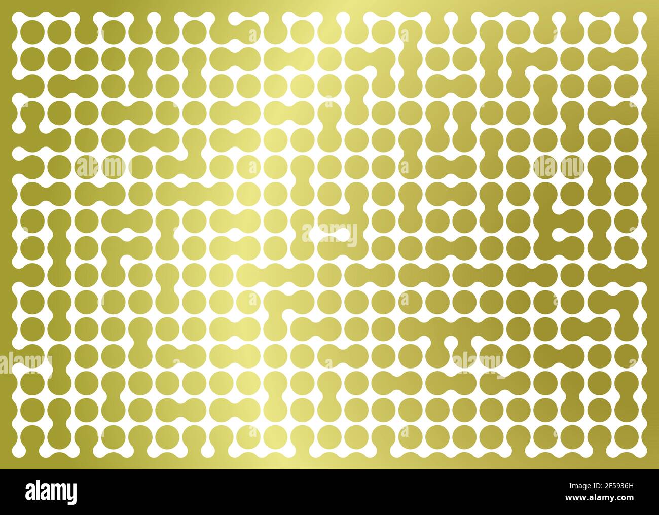 Gold connection concept idea, symbol illustration Stock Vector Image ...