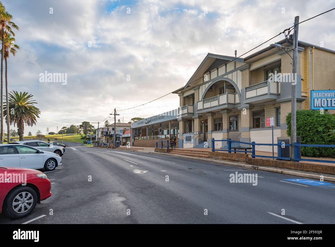 The Bermagui Hotel (Bermi Pub) built as the Horseshoe Bay Hotel in 1896 ...