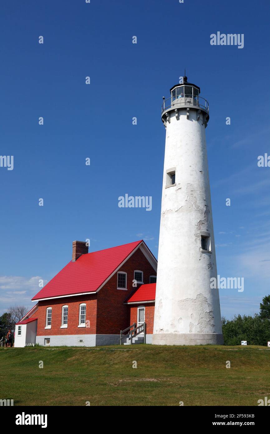 Tawas point lighthouse hi-res stock photography and images - Alamy