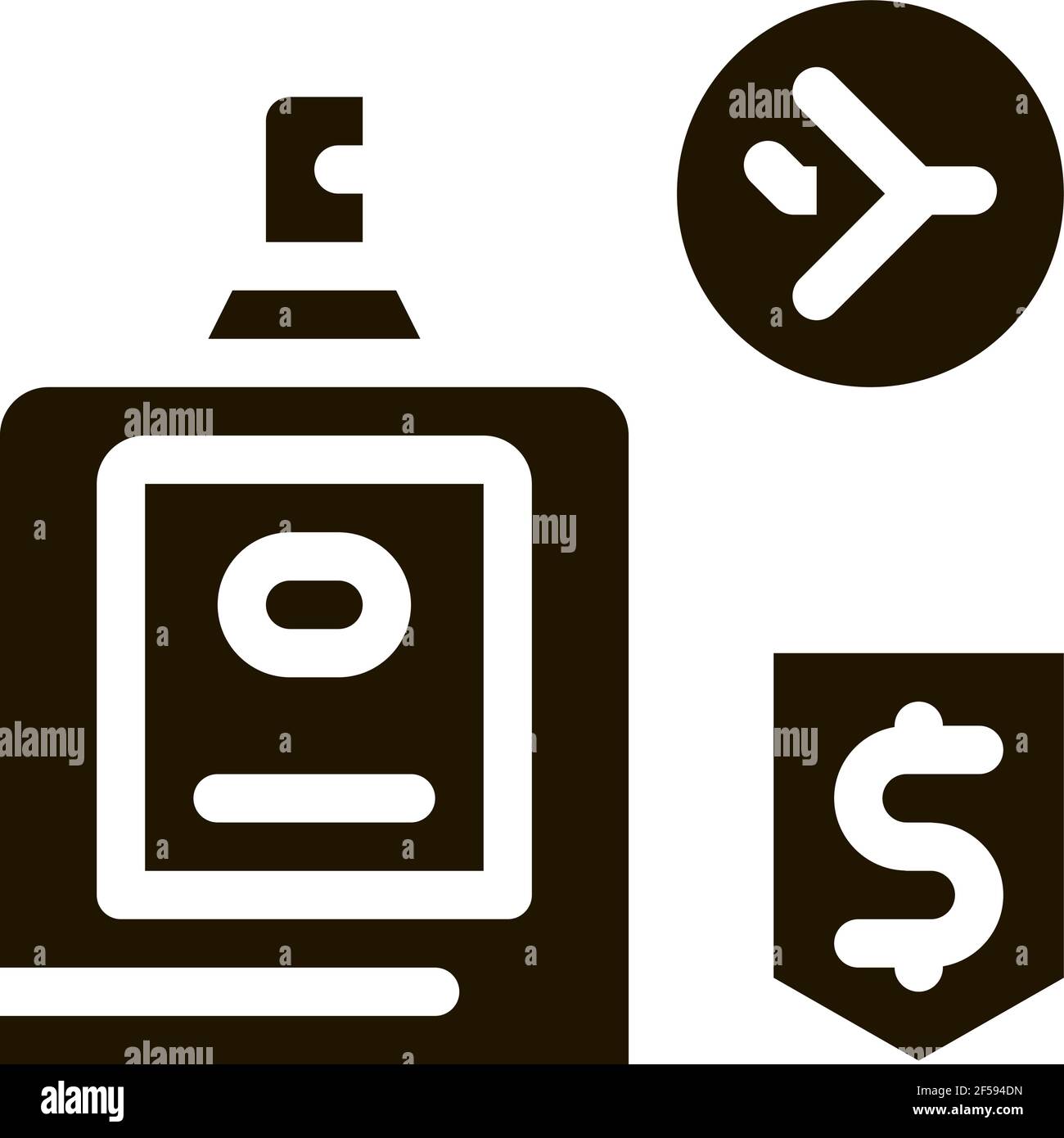 Cosmetics in duty free icon hi-res stock photography and images - Alamy