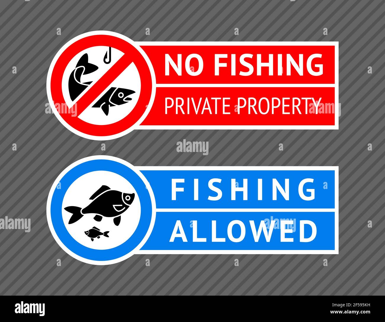 Stop fishing poster hi-res stock photography and images - Alamy