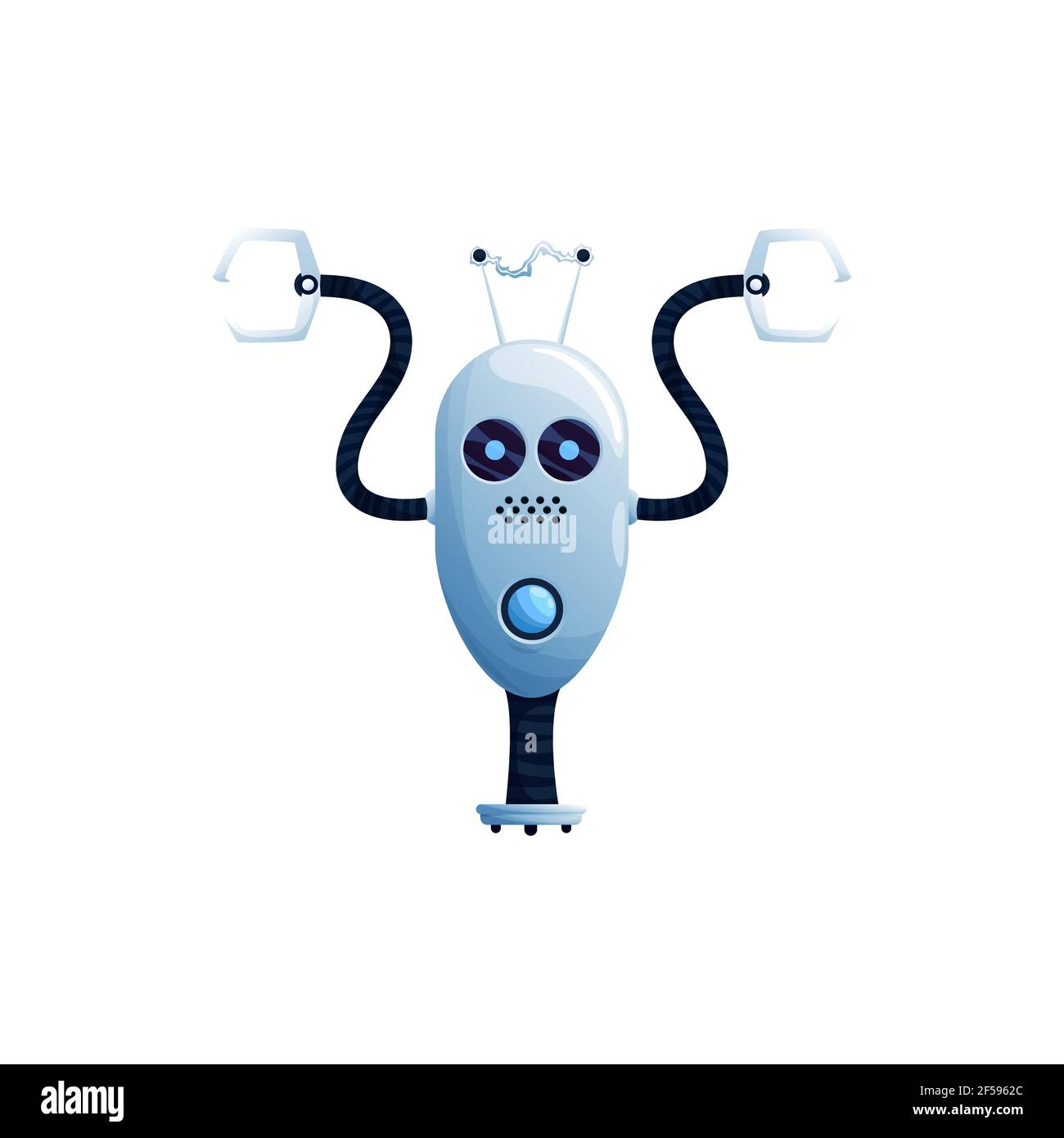 Robot With Antenna Logo Electric Robot Antenna Logo | BrandCrowd Logo