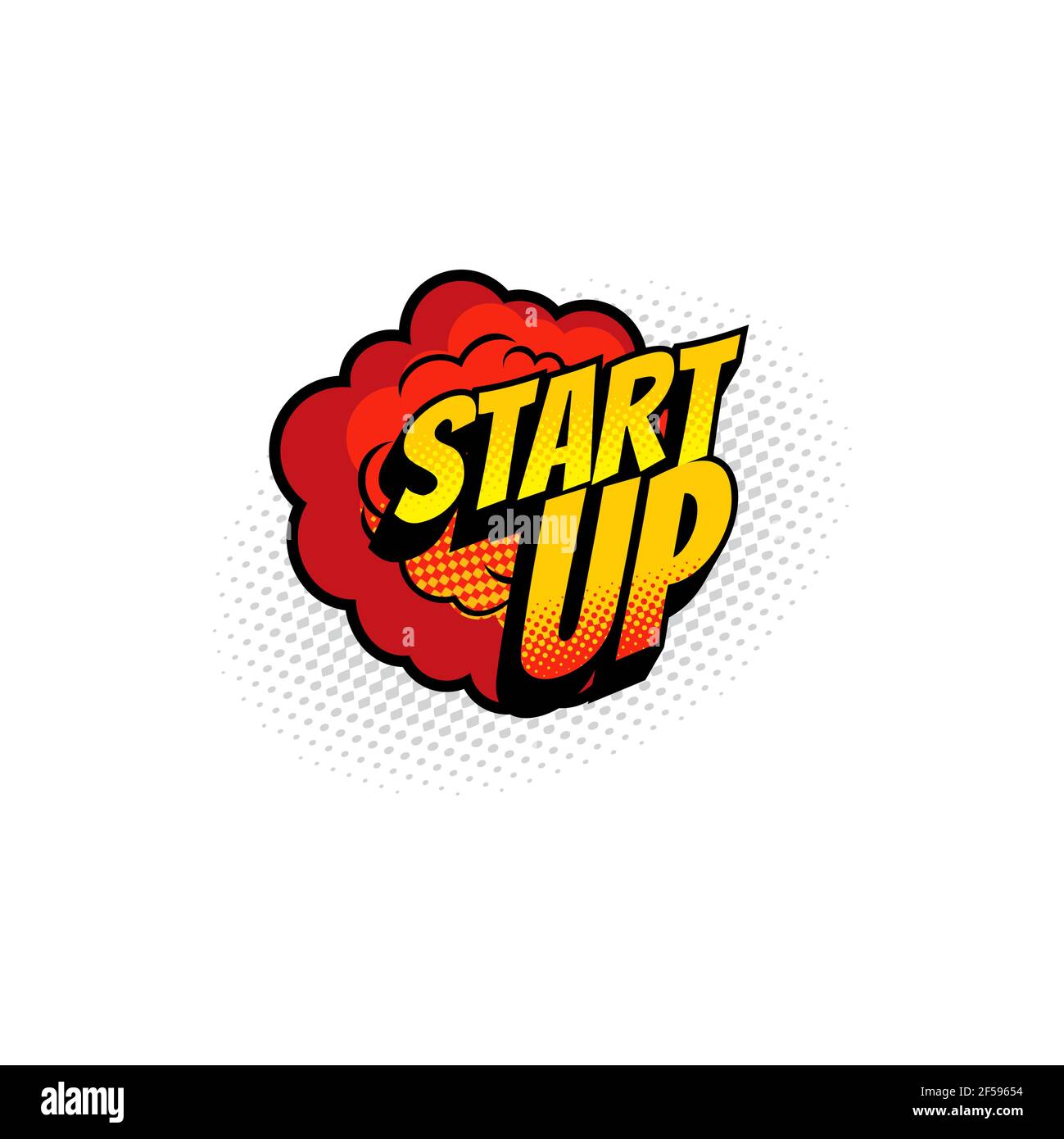 Start speech bubble text Stock Vector Images - Alamy
