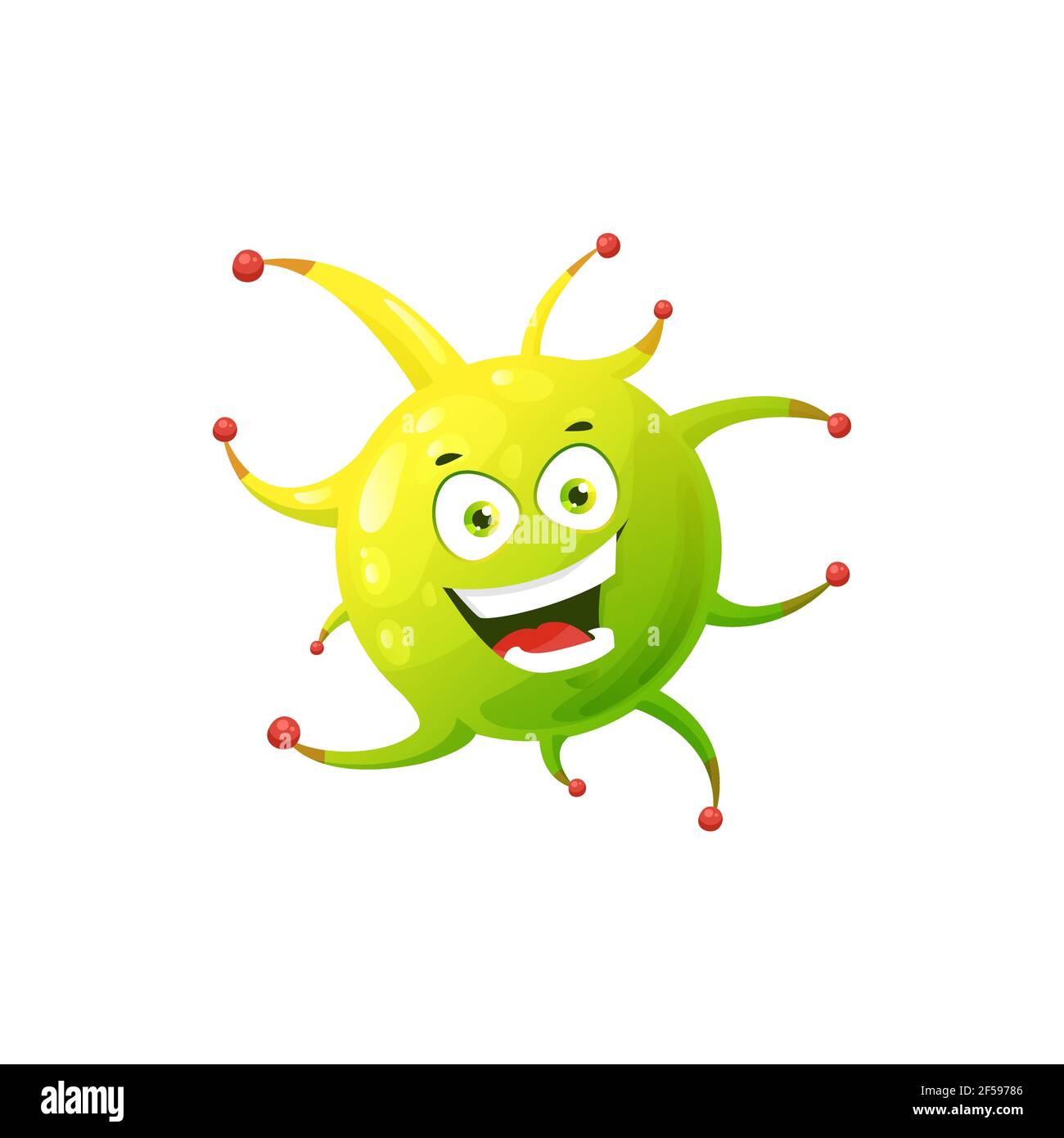 Microbe emoji Stock Vector Images - Alamy