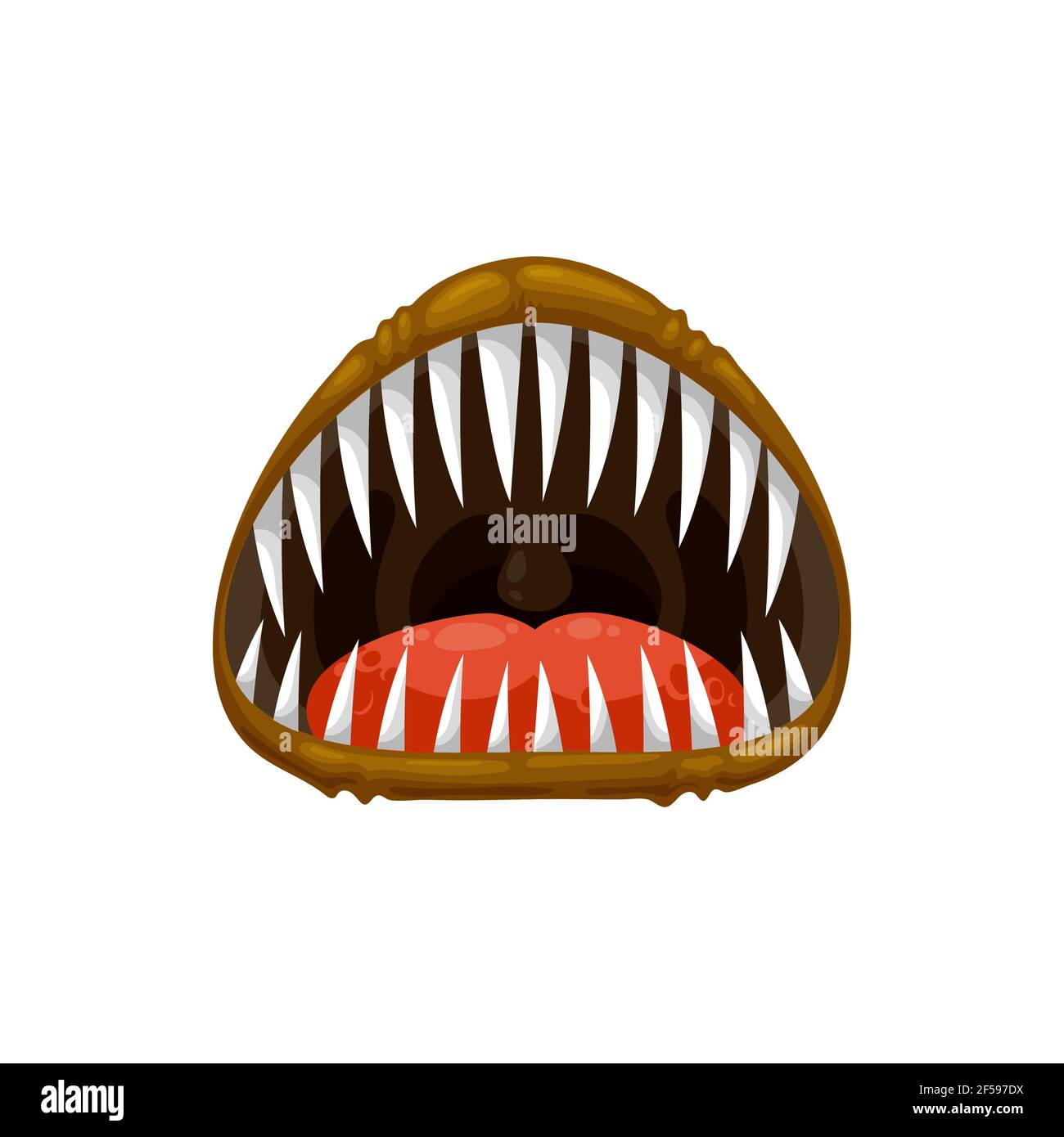 Long jaws Stock Vector Images - Alamy