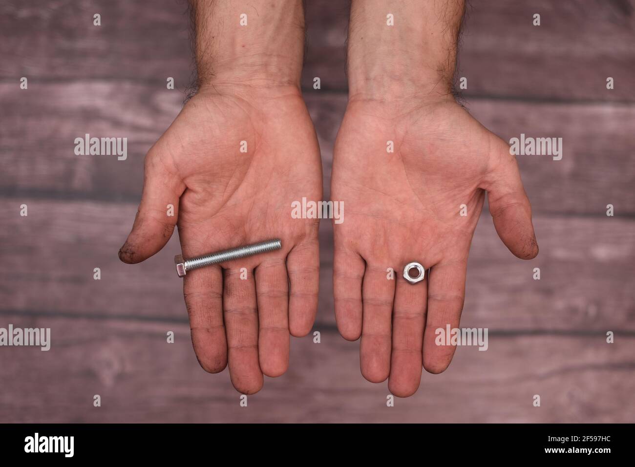 Nut bolt spanner High Resolution Stock Photography and Images - Alamy