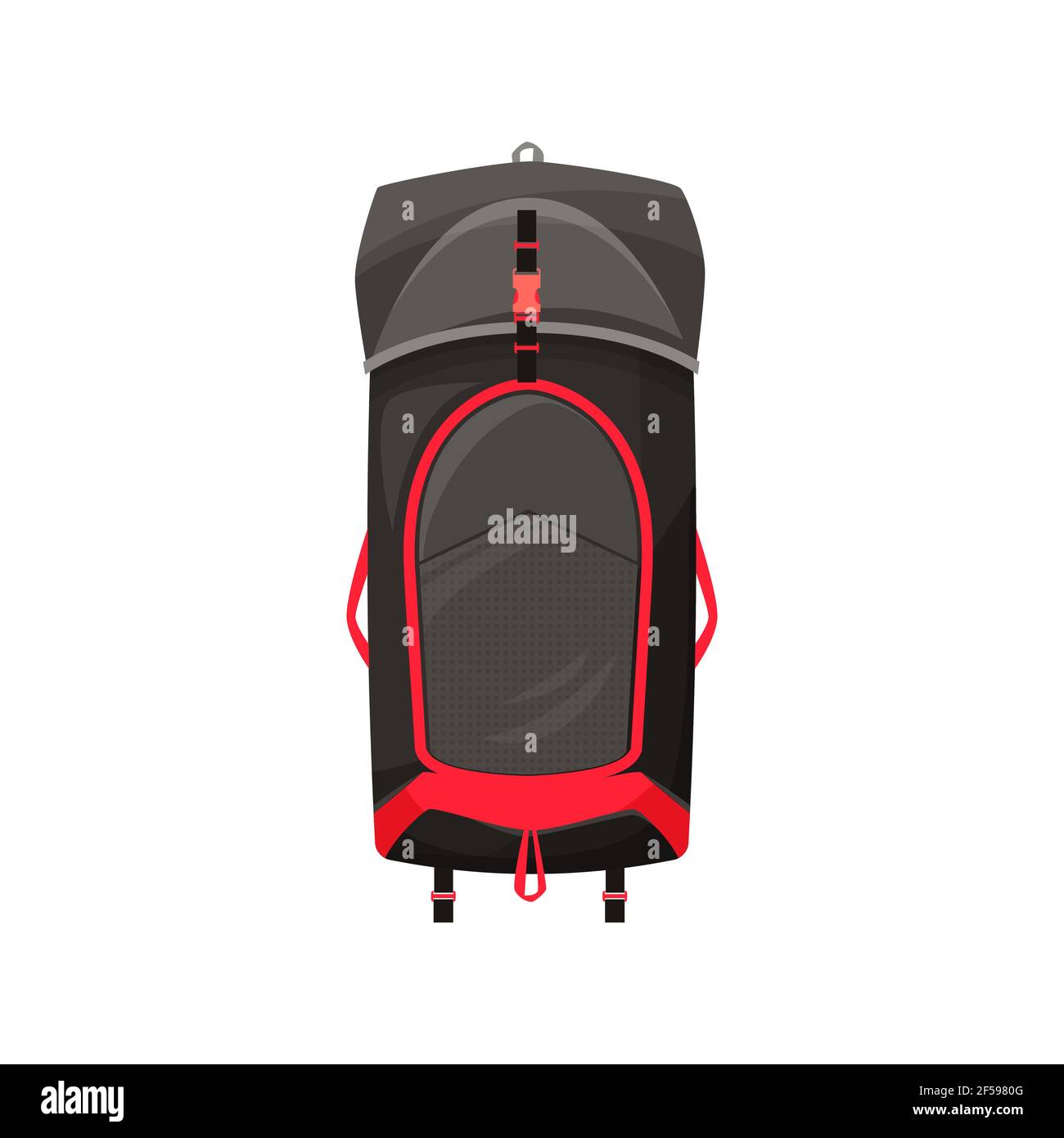 Black rucksack Stock Vector Images - Alamy