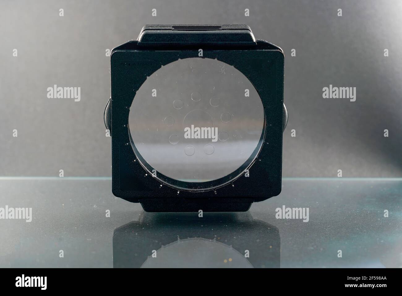 Black glass frame hi-res stock photography and images - Alamy
