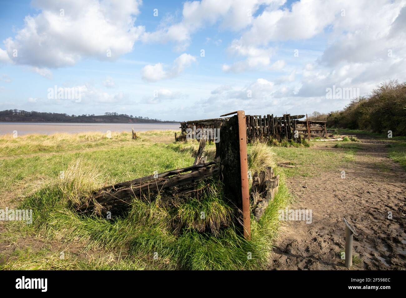Purton ship cemetery hi-res stock photography and images - Alamy