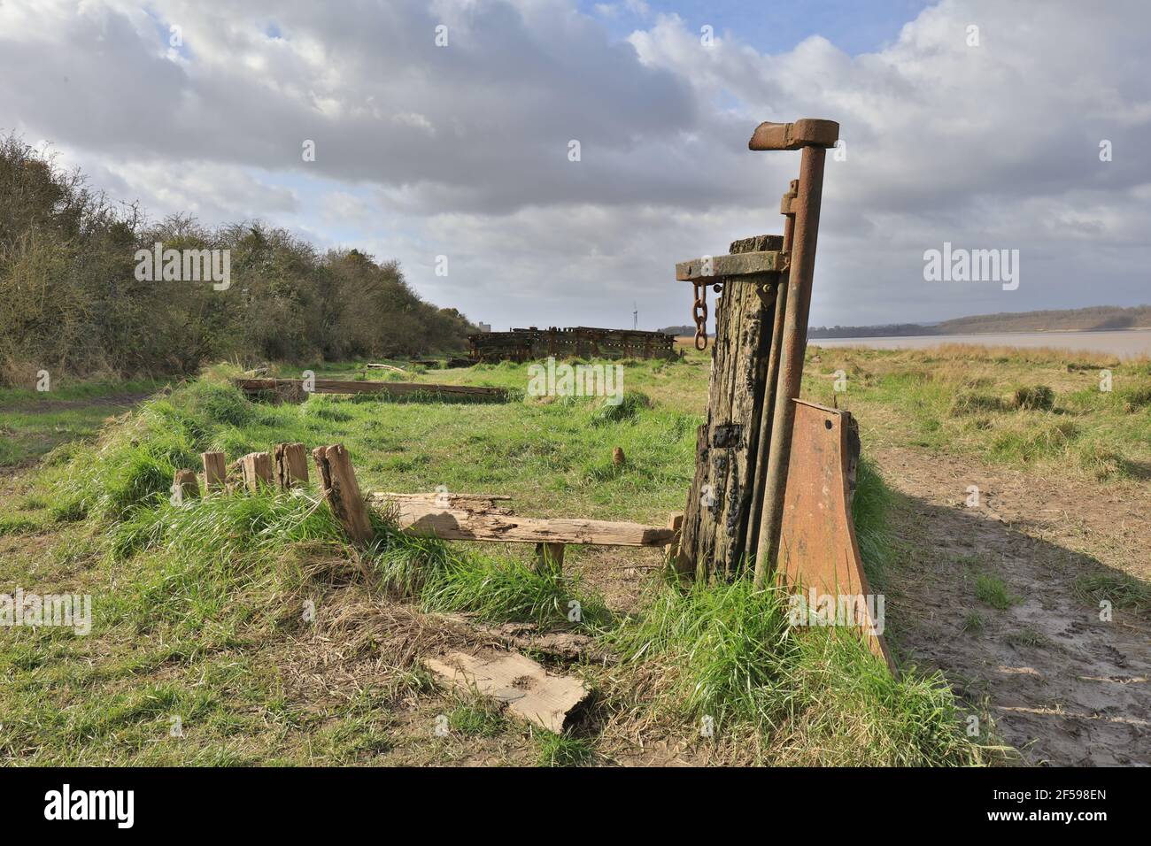Purton ship cemetery hi-res stock photography and images - Alamy