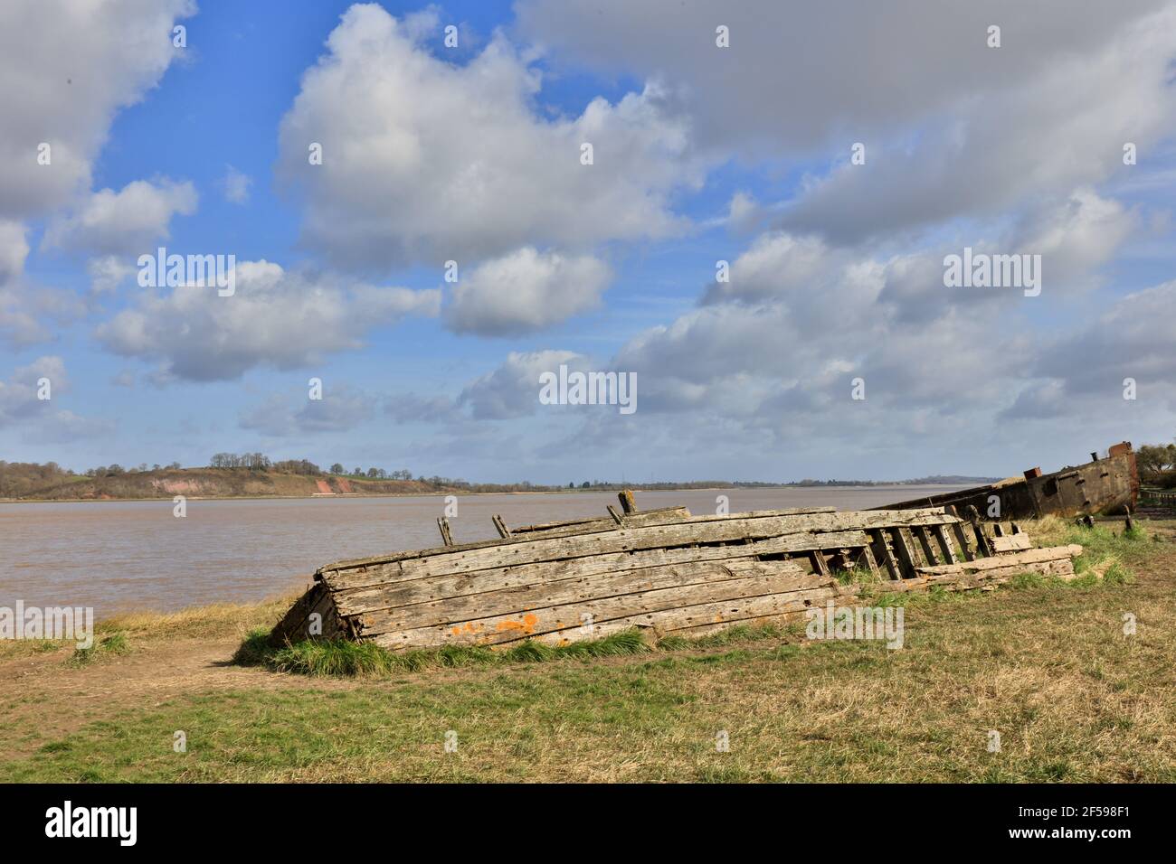 Purton ship cemetery hi-res stock photography and images - Alamy