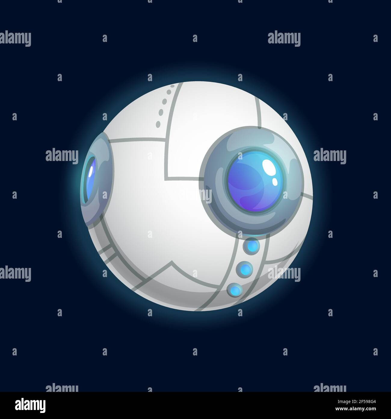 Eye shape planet isolated mystic eyeball globe Stock Vector Image & Art ...