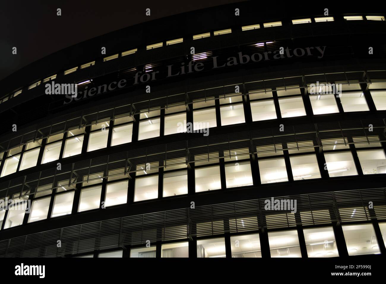 STOCKHOLM, SWEDEN - Mar 10, 2021: Karolinska institute science for life ...