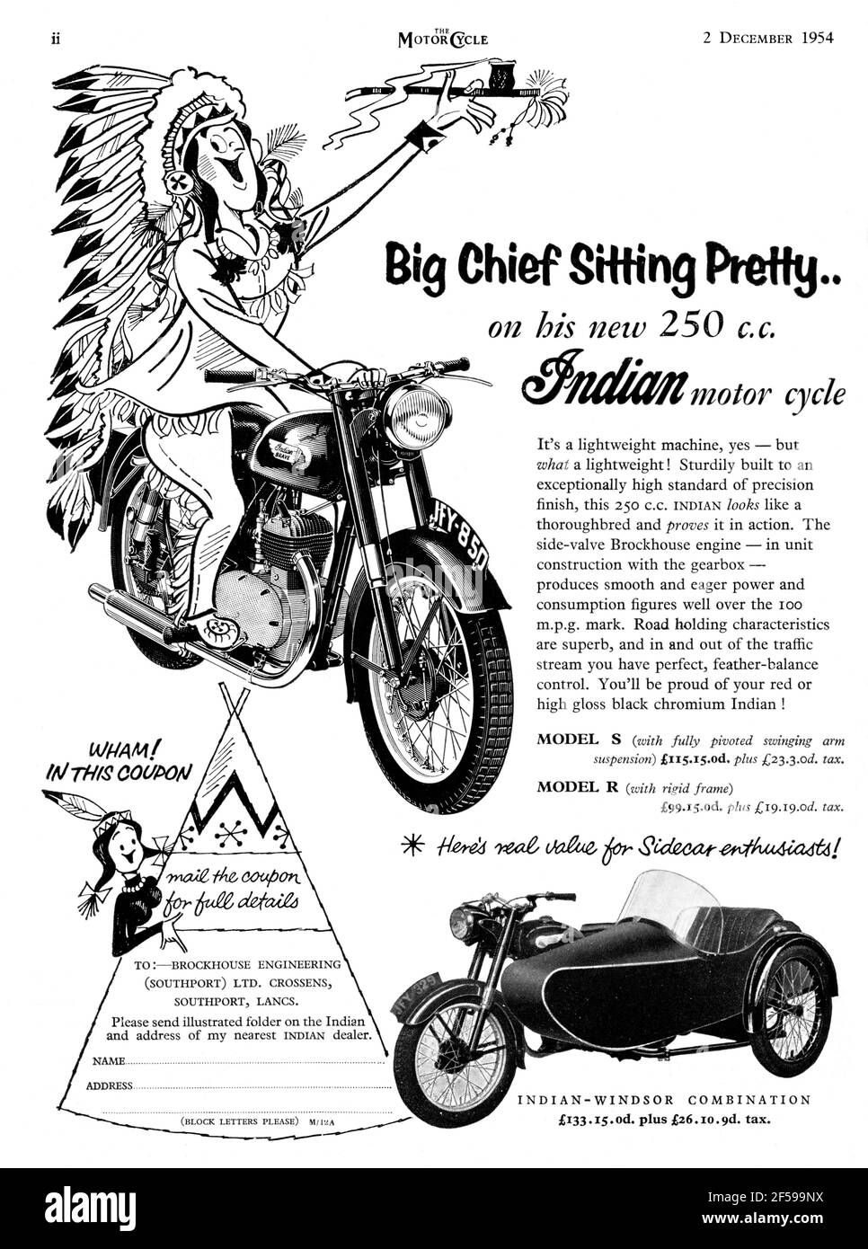 Vintage Indian Motorcycles Ads