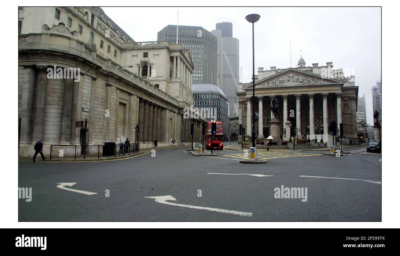 Empty city of london Cut Out Stock Images & Pictures - Alamy