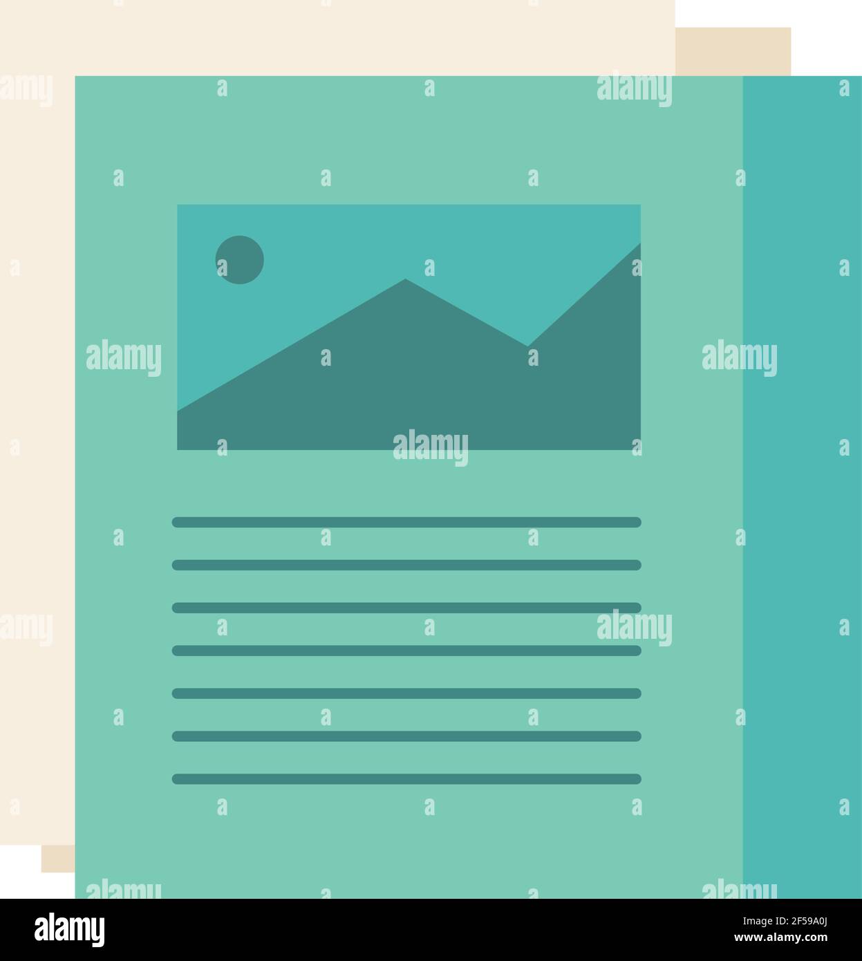 paper documents files format icon Stock Vector Image & Art - Alamy