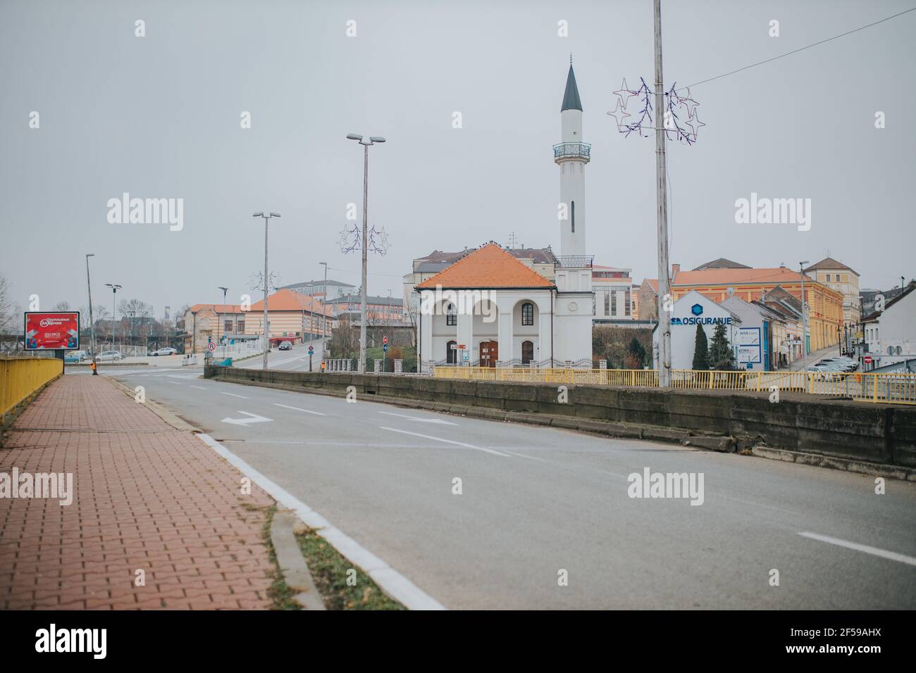 BRCKO DISTRICT, BOSNIA AND HERZEGOVINA - Dec 18, 2020: Savska atik ...