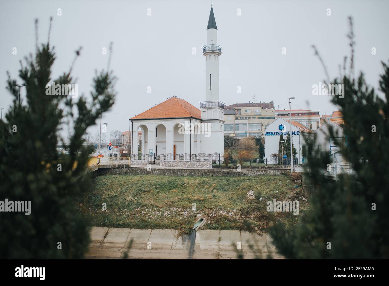 BRCKO DISTRICT, BOSNIA AND HERZEGOVINA - Dec 18, 2020: Savska atik ...