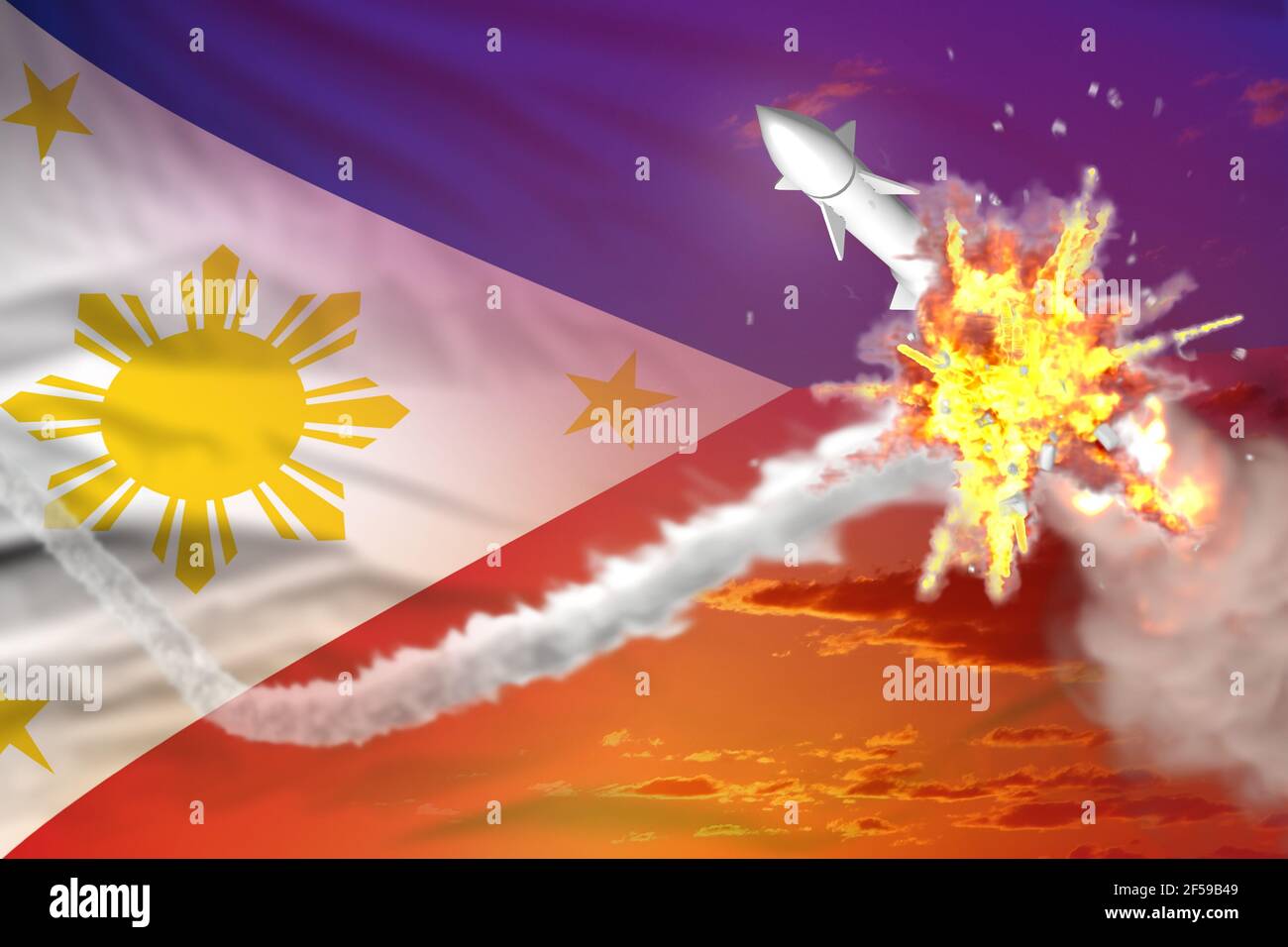 Philippines intercepted ballistic warhead, modern antirocket destroys ...