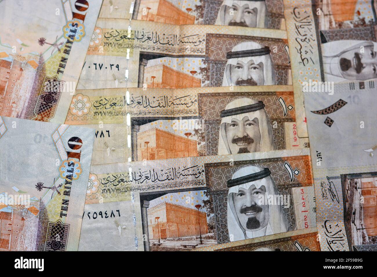 Saudi Arabia10 riyals banknote, The Saudi riyal is the currency of ...