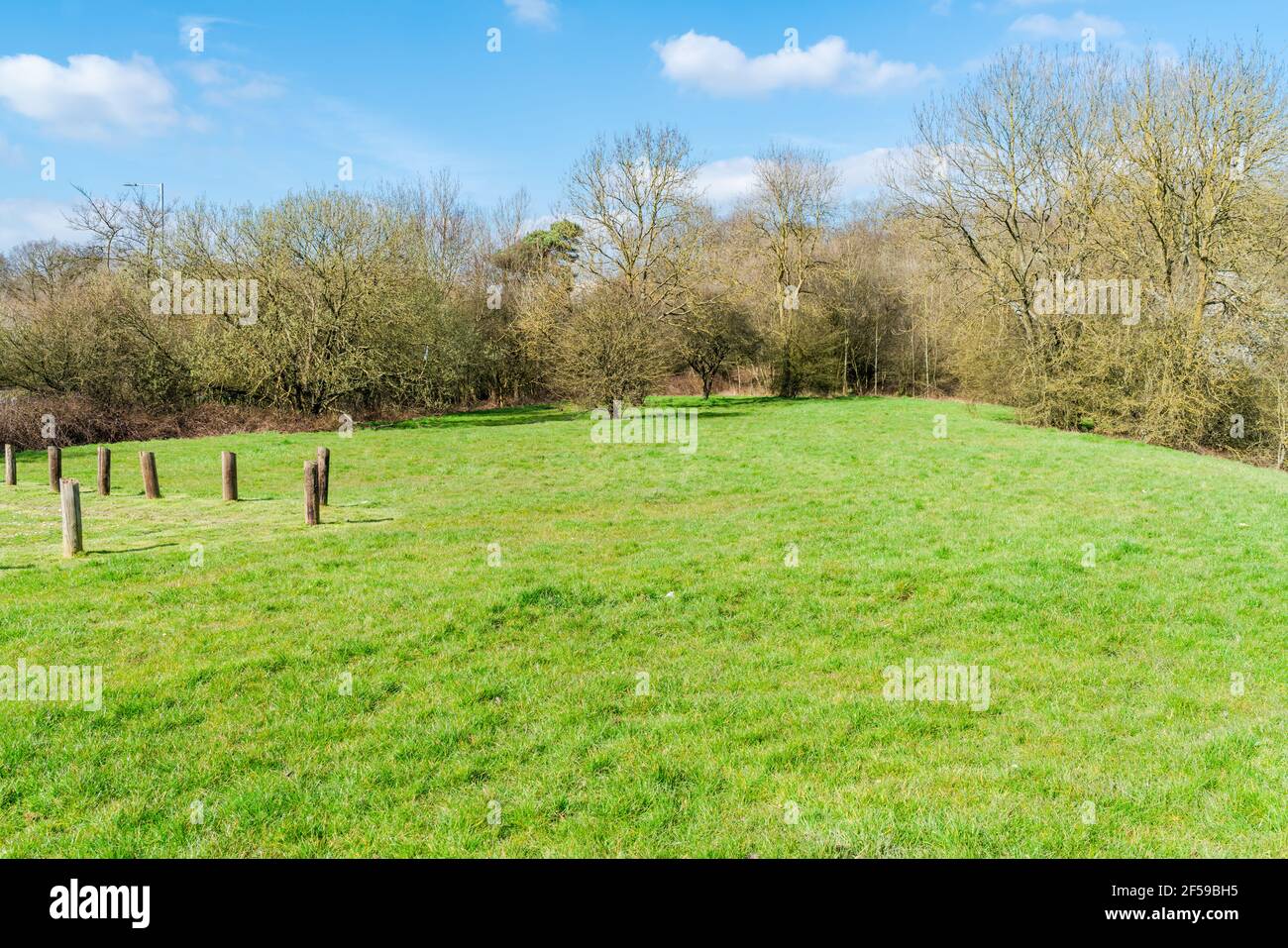 Moat Mount Open Space in Mill Hill, London UK Stock Photo - Alamy