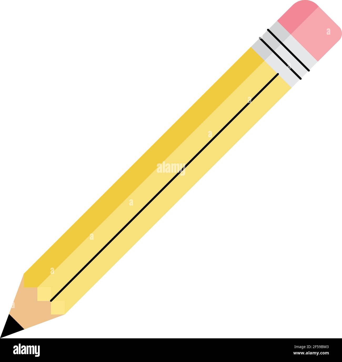 pencil school supply isolated icon Stock Vector Image & Art - Alamy