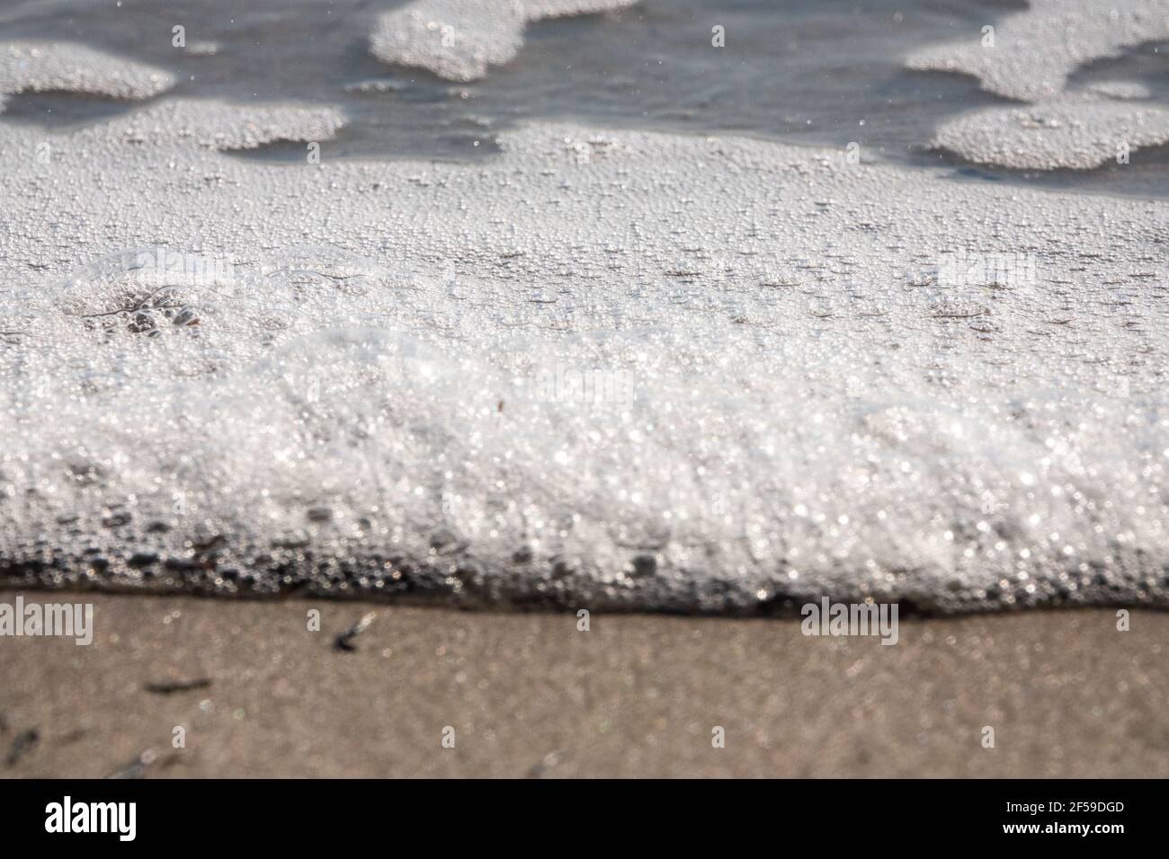 Closeup shot sea foam hi-res stock photography and images - Alamy