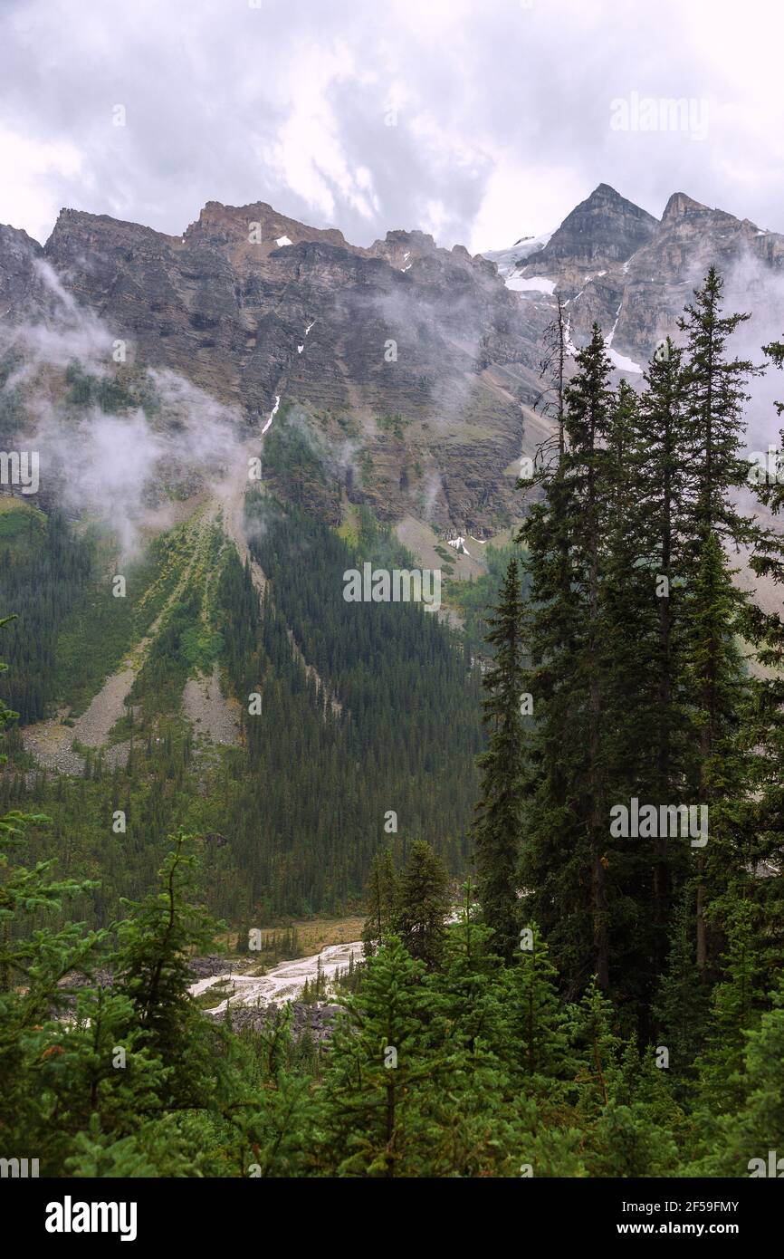 geography / travel, Canada, Banff National Park, Lake Louise, Plain of ...