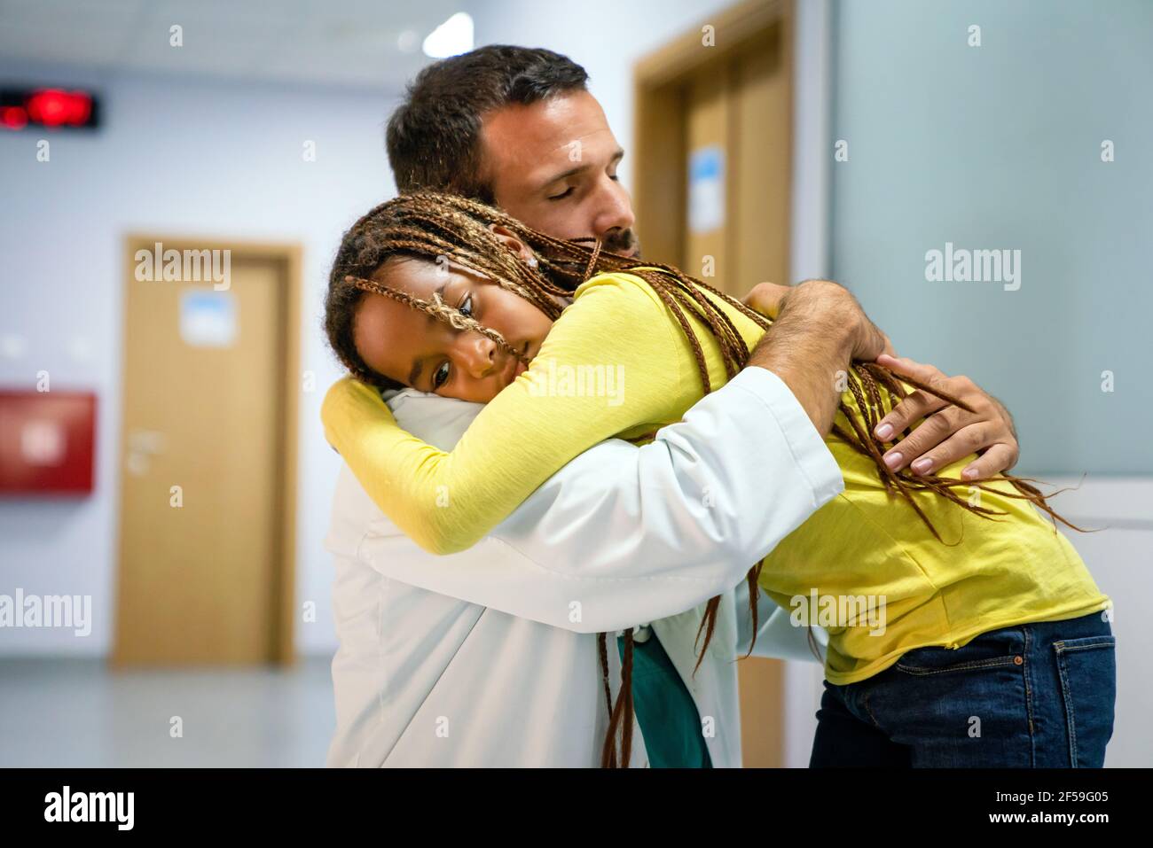 Sad Girl In Hospital