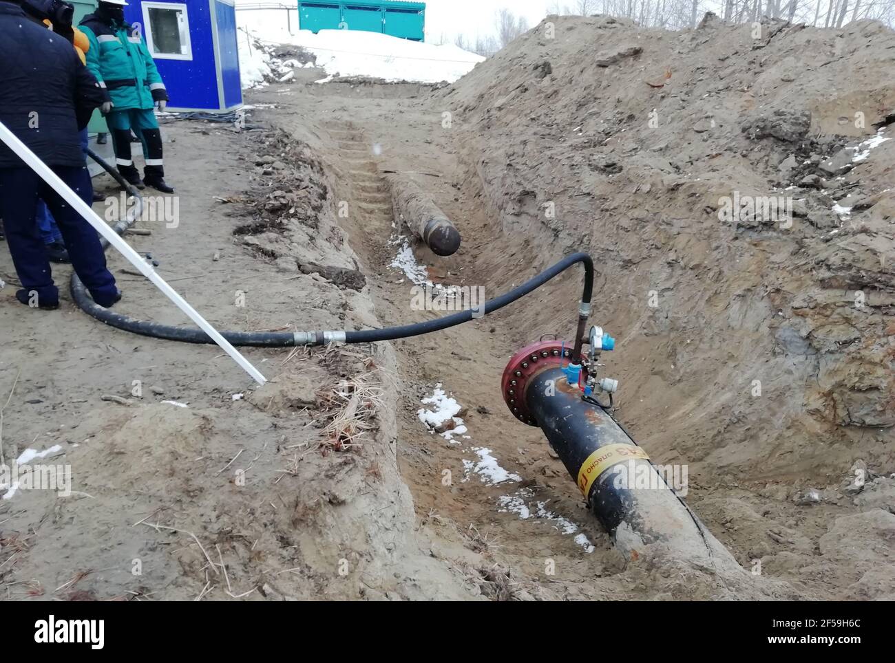Pipeline Accident High Resolution Stock Photography and Images - Alamy