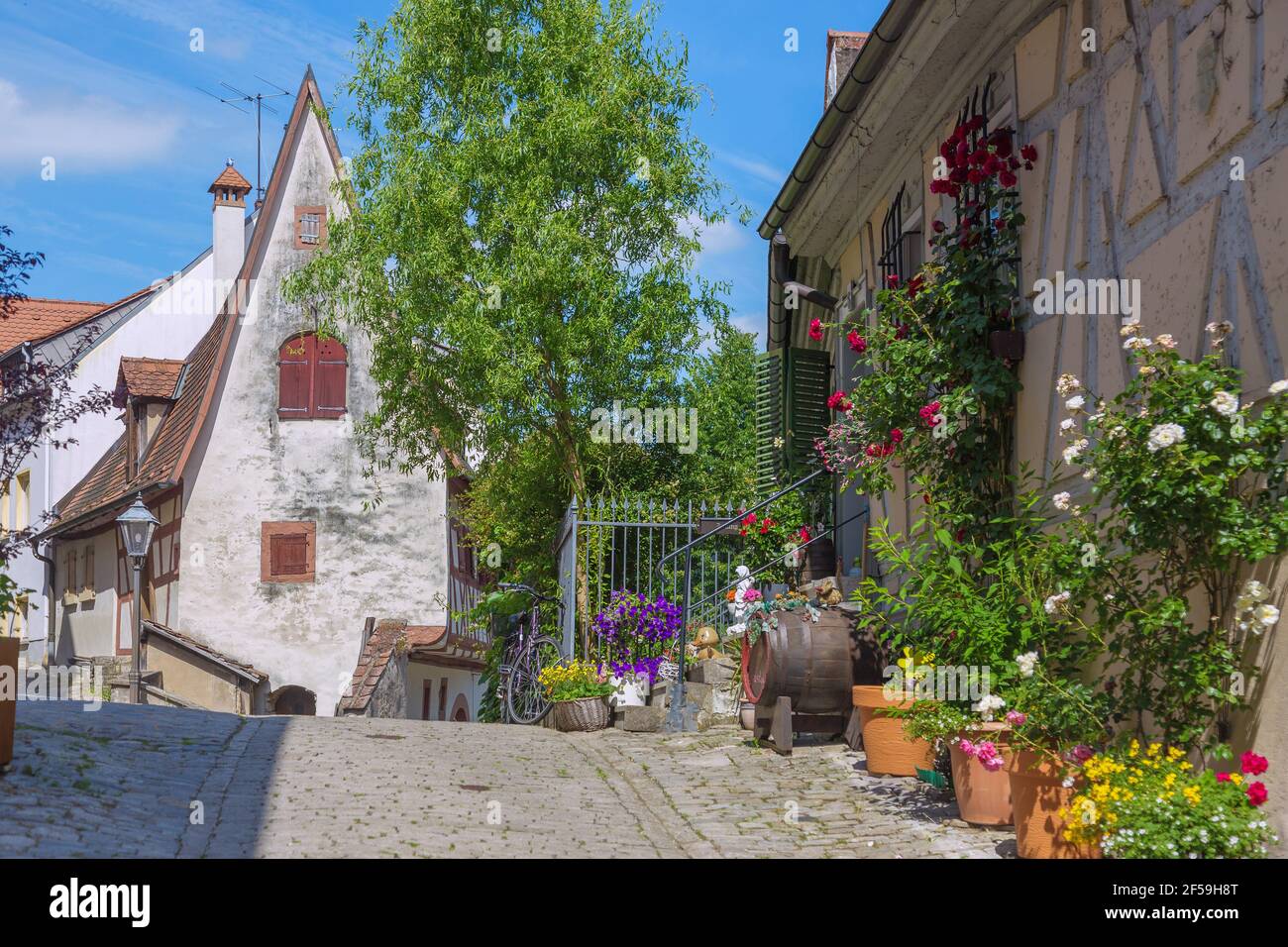 geography / travel, Germany, Sulzfeld, Winzerhaeusla, Additional-Rights ...