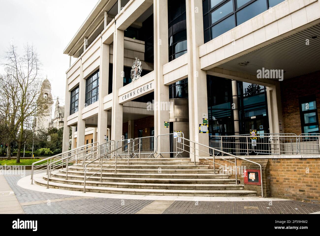 Exterior of kingston crown court kingston upon thames hi-res stock ...